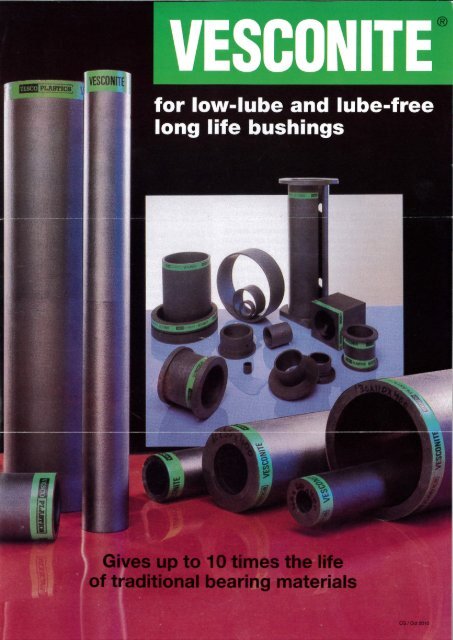 Vesconite Brochure - Waikato Bearings