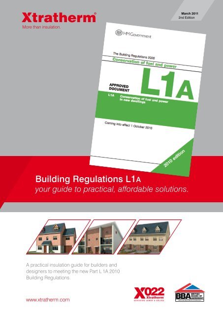 Building Regulations L1A - Xtratherm