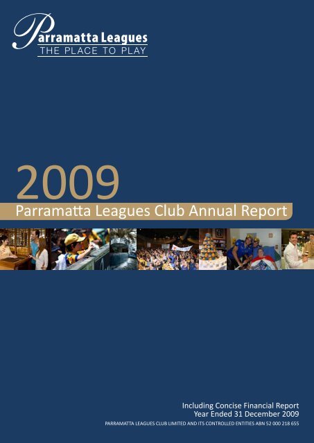 Parramatta Leagues Club Annual Report