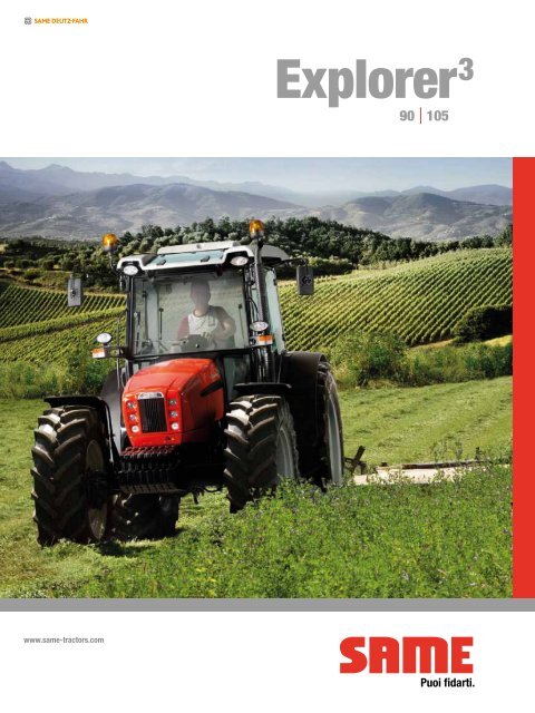 Trattori Same Explorer3 90-105 - Attrezzature Agricole