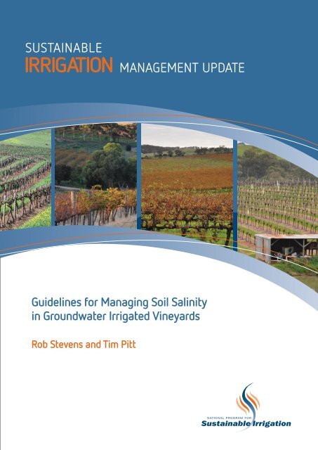 Guidelines for Managing Soil Salinity in Groundwater Irrigated ...