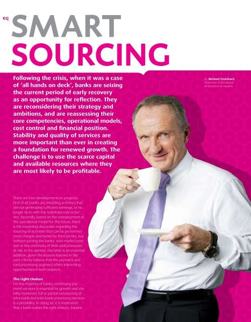 Smart sourcing - Equens