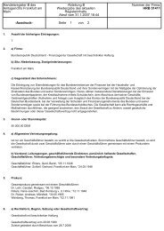 Handelsregister B des Amtsgerichts Essen Abteilung B Wiedergabe ...