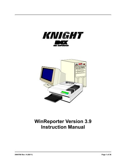 Get Instruction Manual - knight llc