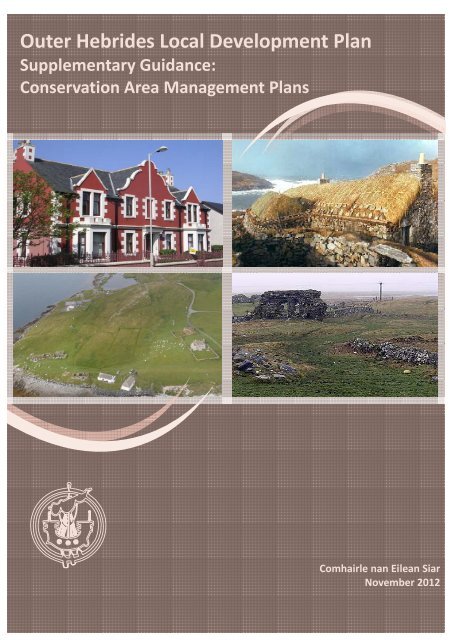 Conservation Area Management Plans - Comhairle nan Eilean Siar