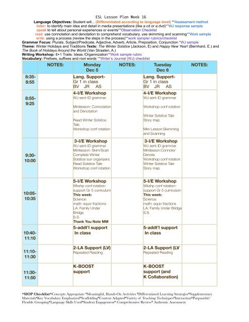 12 ESL Lesson Plan Week 16.pdf - eslriverside