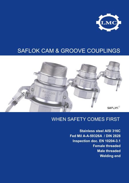 SAFLOCK couplings - LMC-Couplings