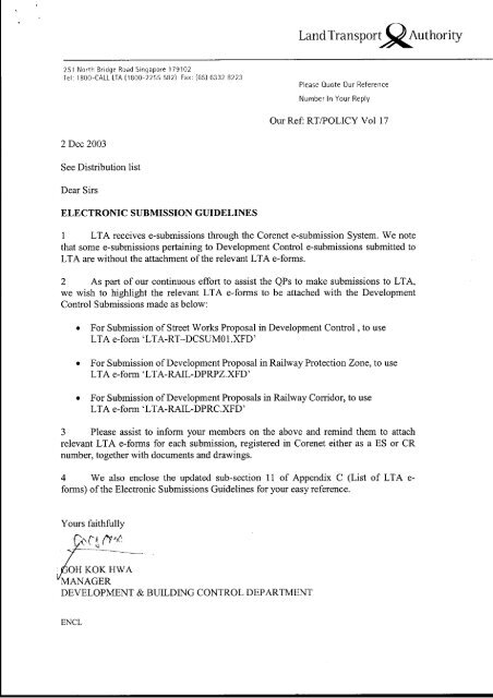 Electronic Submission Guidelines