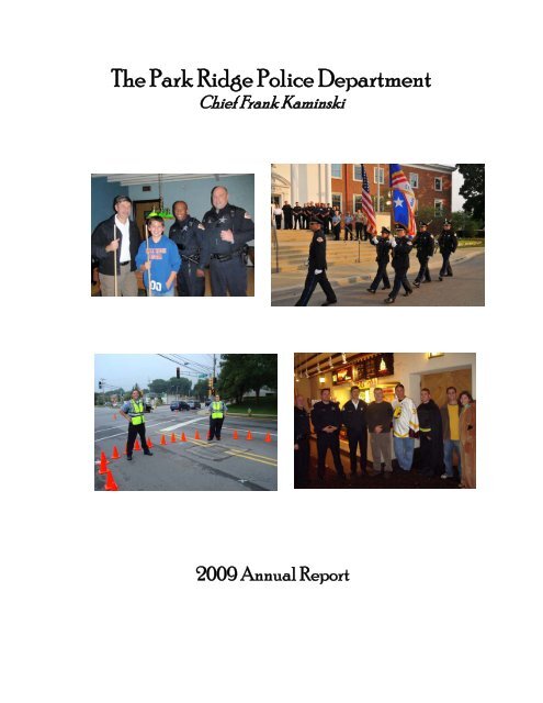 The Park Ridge Police Department - City of Park Ridge