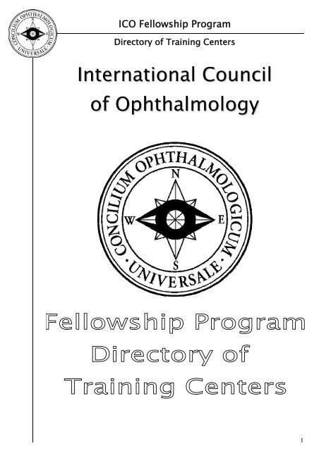 ICO International Fellowship Program - International Council of ...