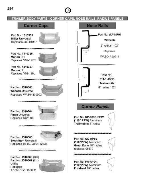 Morgan Parts Catalogue