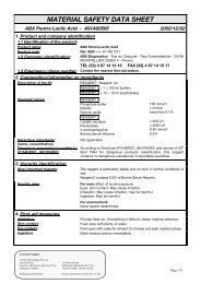 MSDS(90% Lactic Acid)