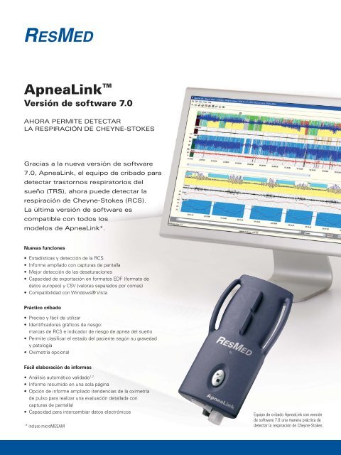 ApneaLinkÃ¢Â„Â¢ - ResMed