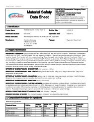 Carbothane 8845 MSDS - Carboline