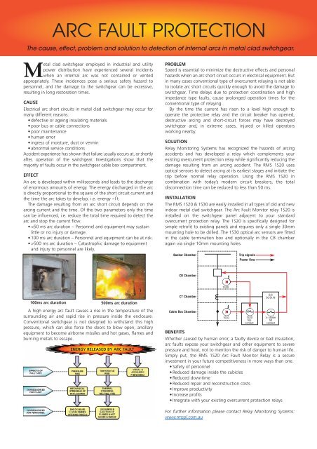 ARC FAULT PROTECTION - Rmspl.com.au