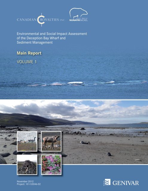 Volume 1 - Main Report