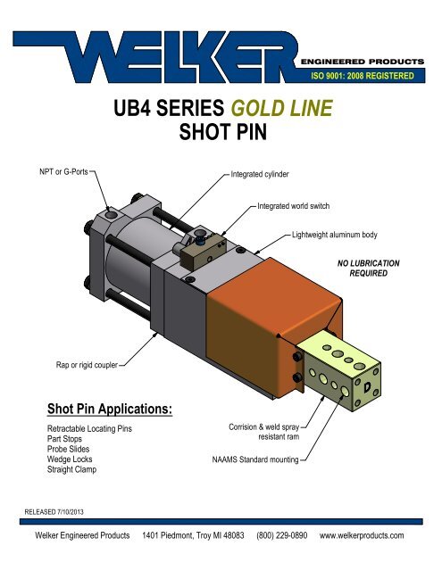 catalog-ub4n - Welker Engineered Products