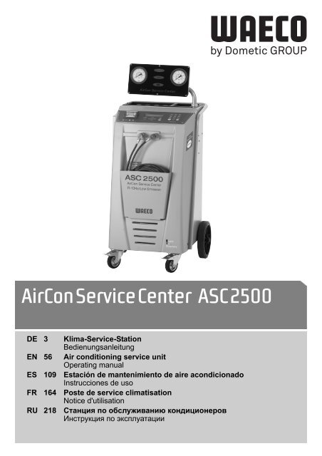 AirConServiceCenter ASC2500 - WAECO - AirCon Service