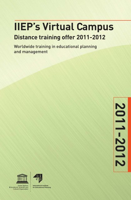 IIEP's Virtual Campus - IIEP - Unesco