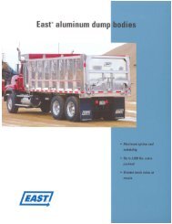 PNEUMATIC CATALOG - East Manufacturing