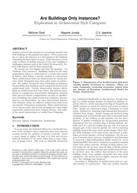 Paper - CVIT - IIIT Hyderabad