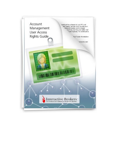 Account Management User Access Rights Guide - Interactive Brokers