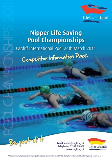 Nipper Life Saving Pool Championships - SLSGB