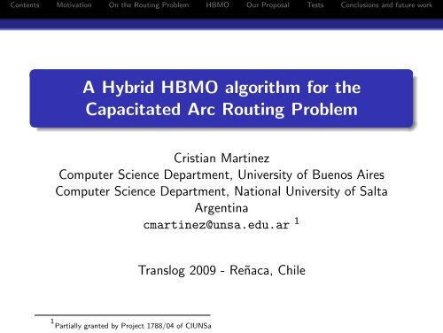 A Hybrid Hbmo Algorithm For The Capacitated Arc Routing Problem