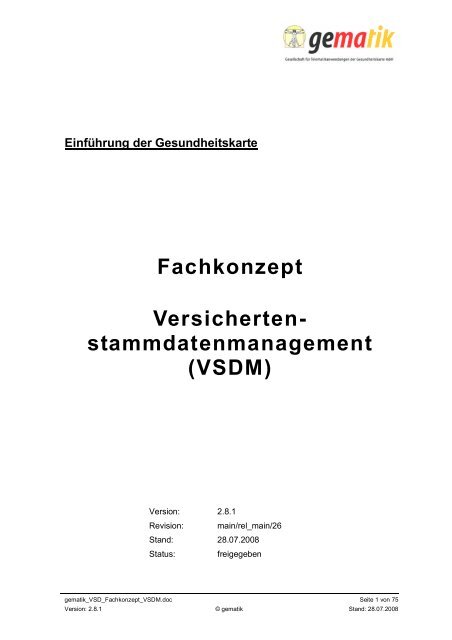 VSDM - Gematik