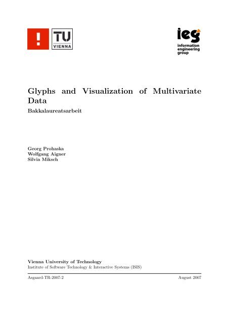 Glyphs and Visualization of Multivariate Data - Information ...