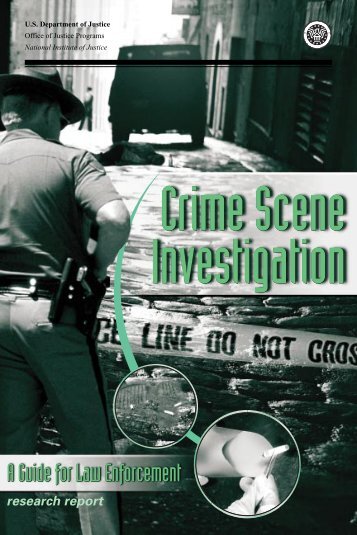 Crime Scene Magazines