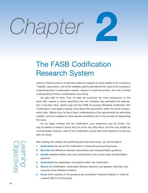 Chapter 2 The FASB Codification Research System - Cambridge ...