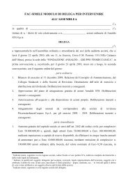 Modulo di Delega generica - Banca Profilo