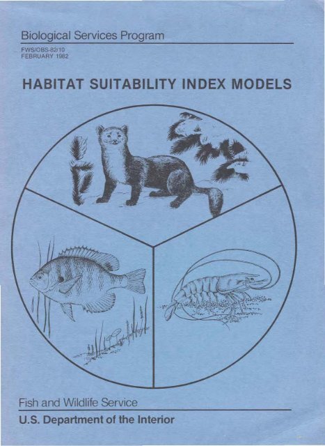Habitat suitability index models: introduction - USGS National ...