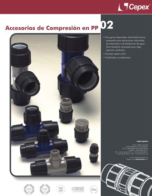 PP fittings brochure2 - Cepex
