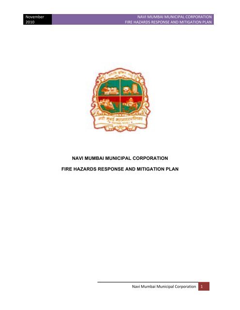 Fire Hazard Mitigation Plan - Maharashtra Fire Services
