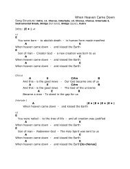 banjo chord chart - key specific.pub - Walkin' On Water