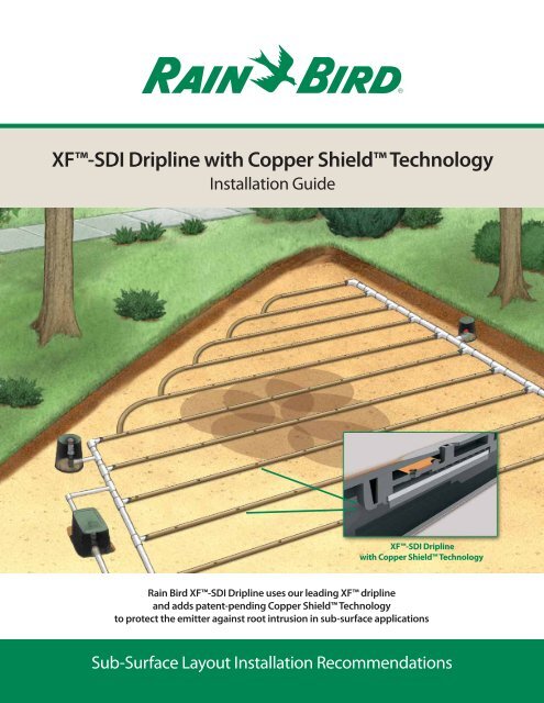 XF™-SDI Dripline with Copper Shield™ Technology - SPRINKLER ...