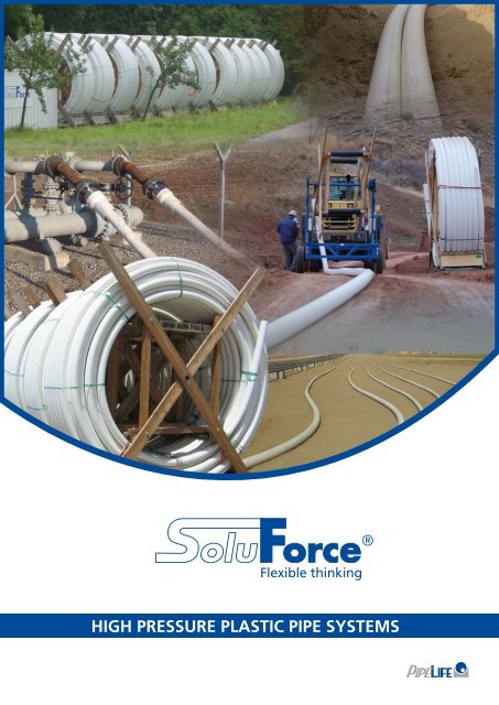 high pressure plastic pipe systems offshore - Soluforce