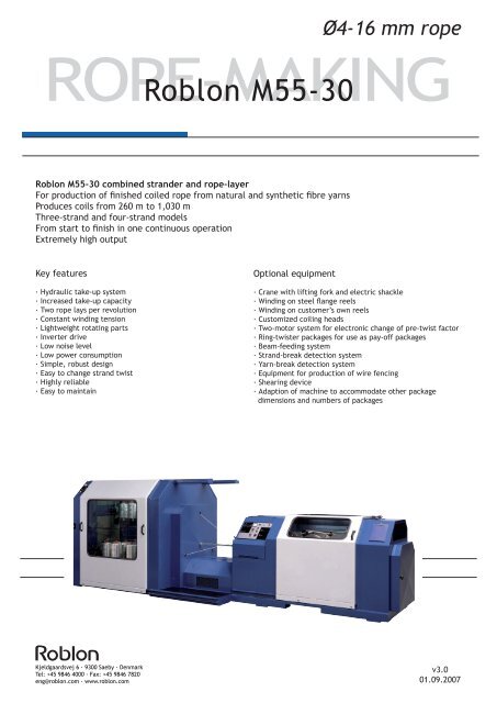 Roblon M55-30 - Roblon A/S