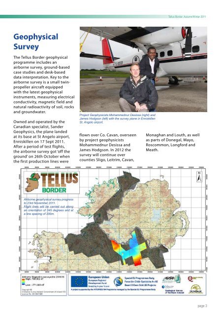Geophysical Survey - Sander Geophysics Limited