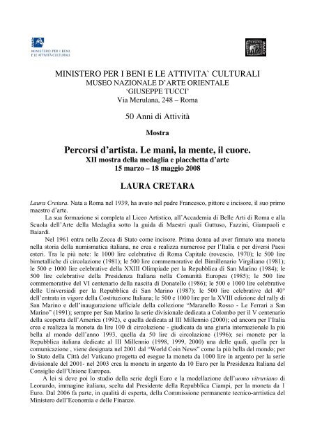 laura cretara - Istituto Poligrafico e Zecca dello Stato