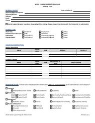 FAMILY SUPPORT HUB REFERRAL FORM Referrer Details ...