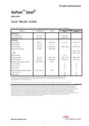 DuPont™ ZYTEL® HTN Product guide and properties - Plastics ...