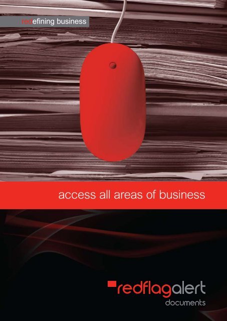 to view the Red Flag Alert documents flyer