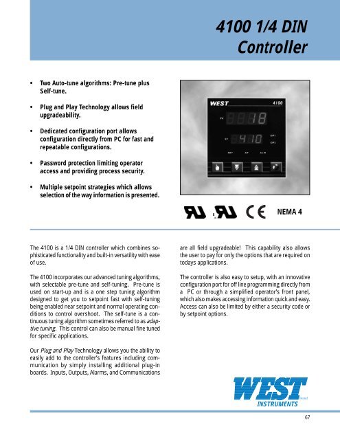 West 4100.pdf - Servonics