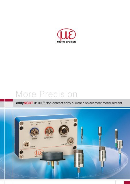 Data sheet eddyNCDT 3100 - Micro-Epsilon