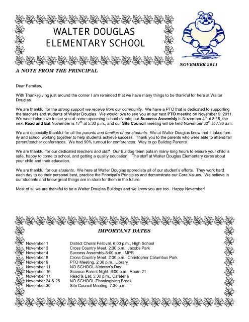 WALTER DOUGLAS ELEMENTARY SCHOOL