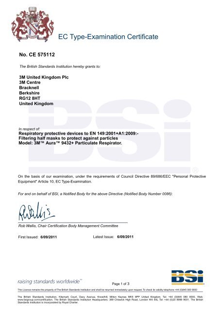 EC Type-Examination Certificate - Lp3