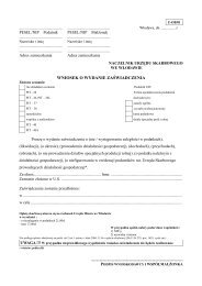 Wniosek o wydanie zaświadczenia o dochodach